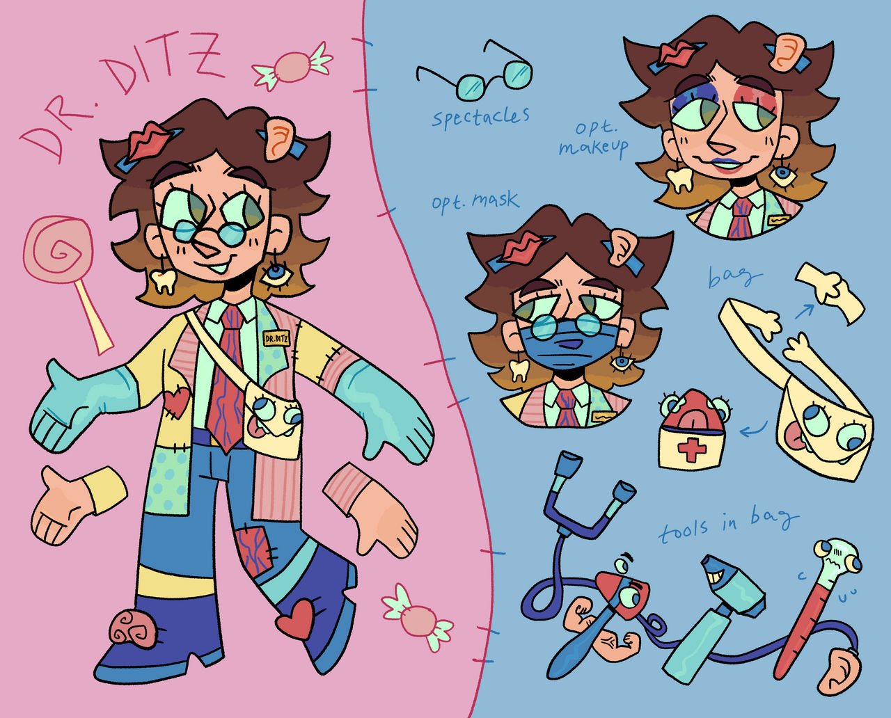 Dr Ditz Ref By Tinfoilsoldiers On Deviantart
