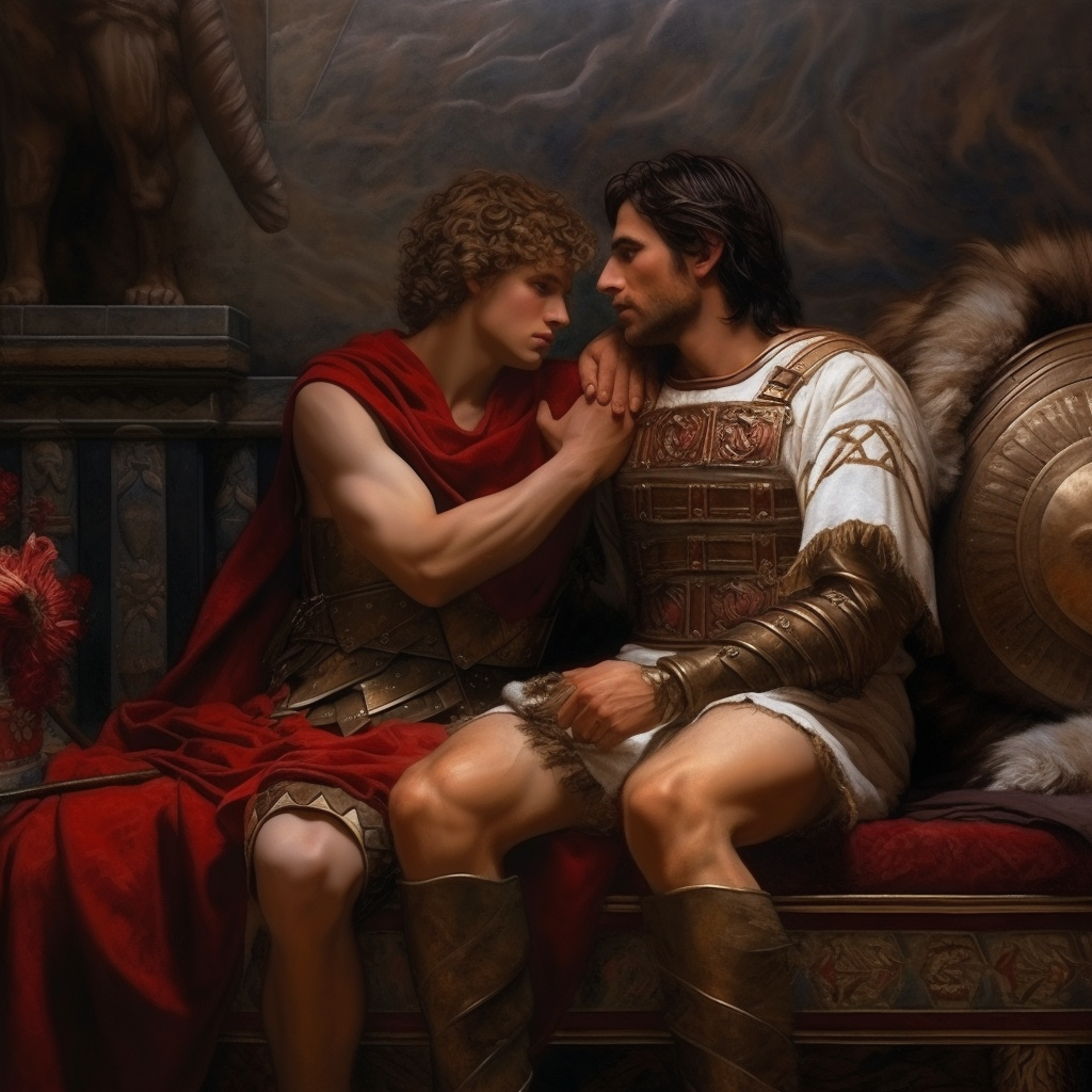 Alexander The Great And Ephestion By Mkewx On Deviantart