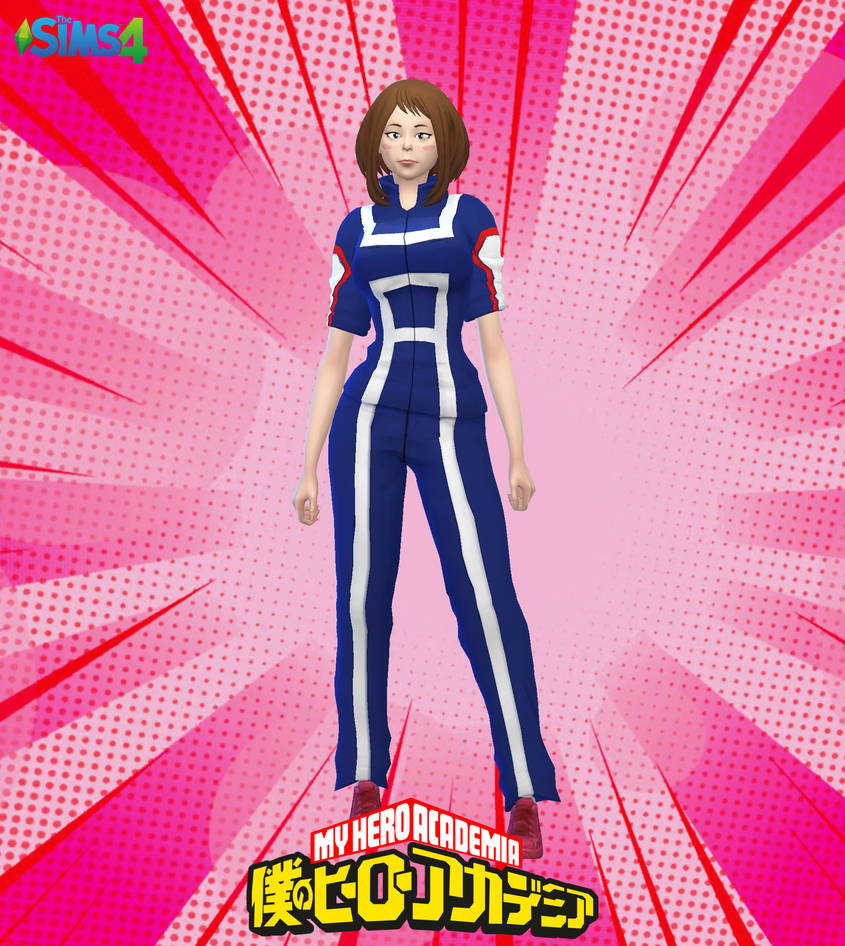 Sim 29 Ochaco Uraraka Uravity Outfit 5 By B4rapture11572 On Deviantart
