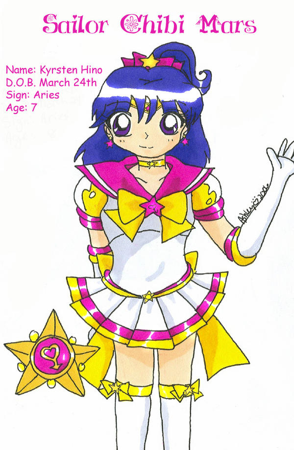 Sailor Chibi Mars by Yuni-Naoki on DeviantArt