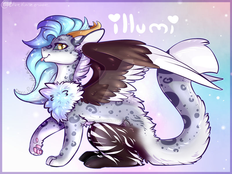 Draconequus Oc Ilumii By Bluekazenate On Deviantart