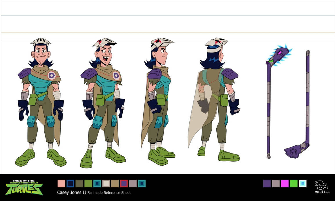 Rottmnt Casey Jones Ii Concept Art By Ziyee2007 On Deviantart