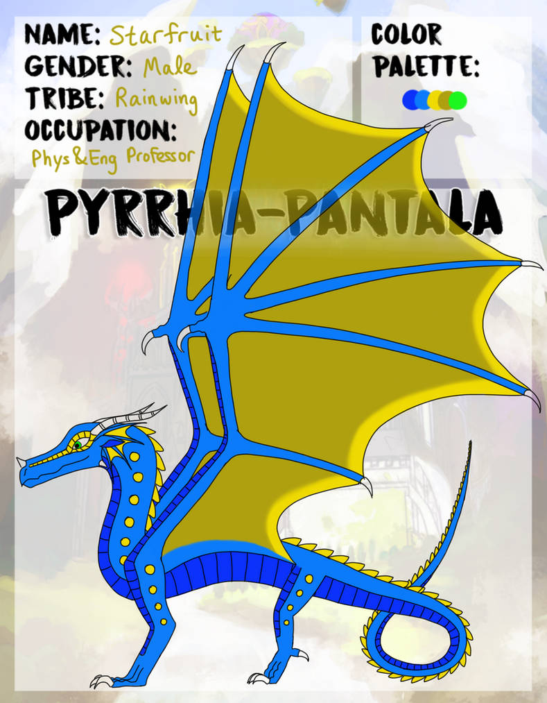 Pyrrhia Pantala Au Starfruit By Happyrainwing On Deviantart