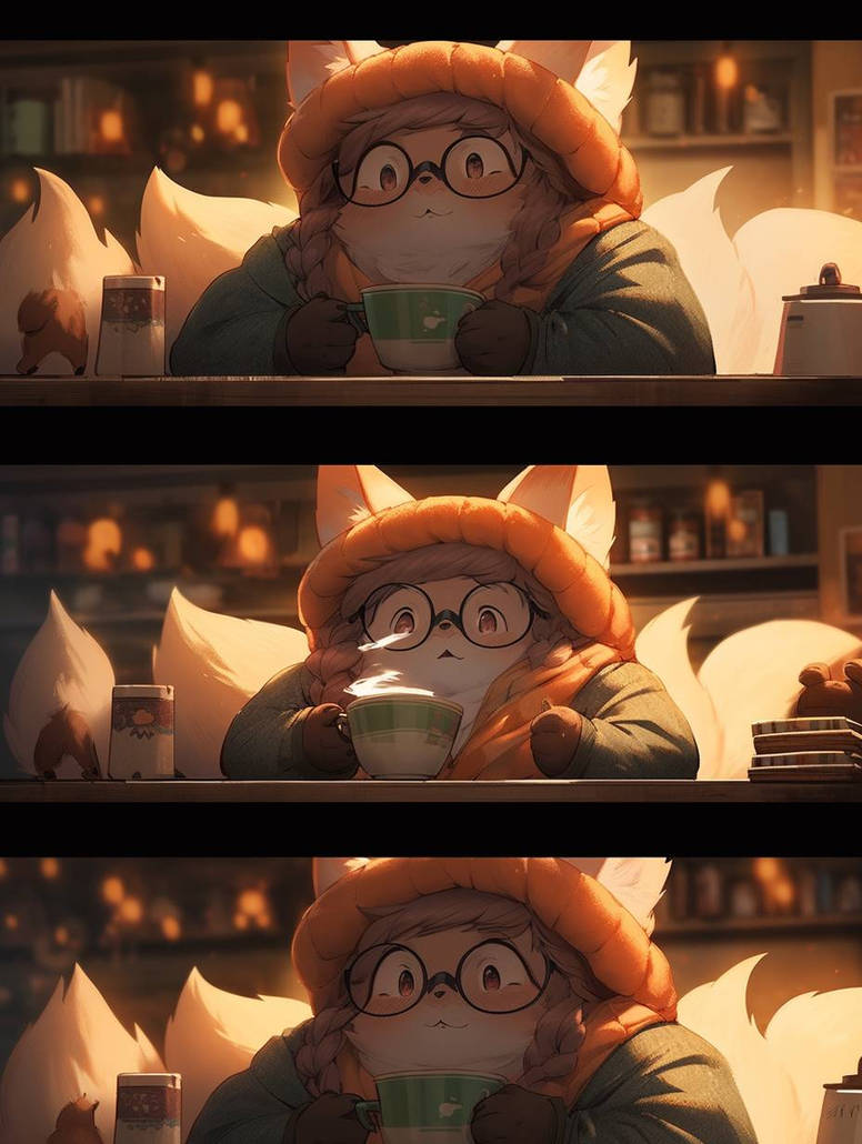 Enjoying Some Food By Demon Chrono On Deviantart