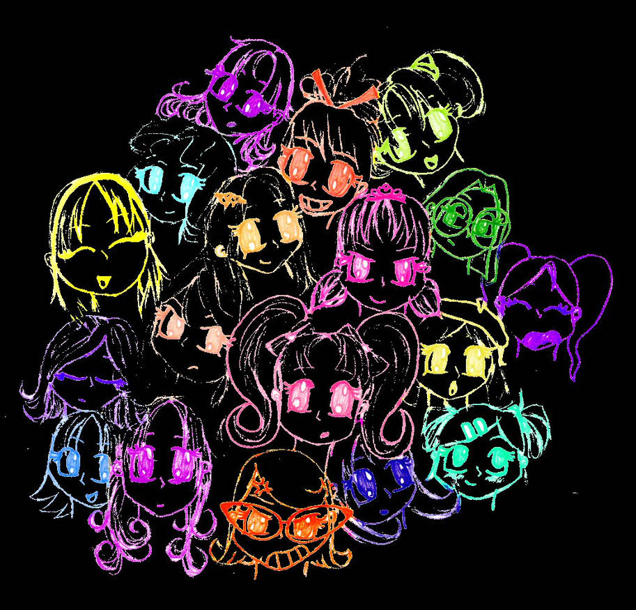 so many faces by Stephieblossom on DeviantArt