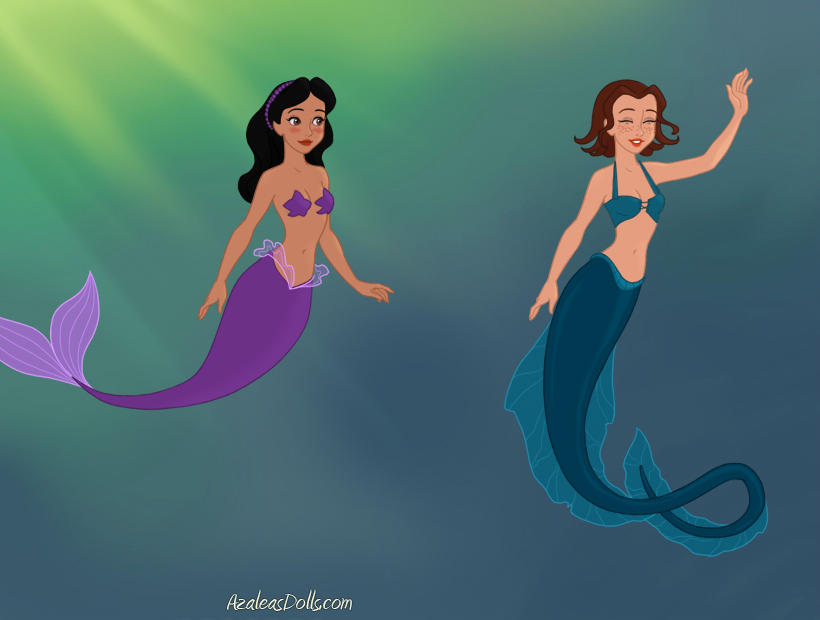 Mermaid Scene By Azaleasdolls By Flowerbachuchi On Deviantart