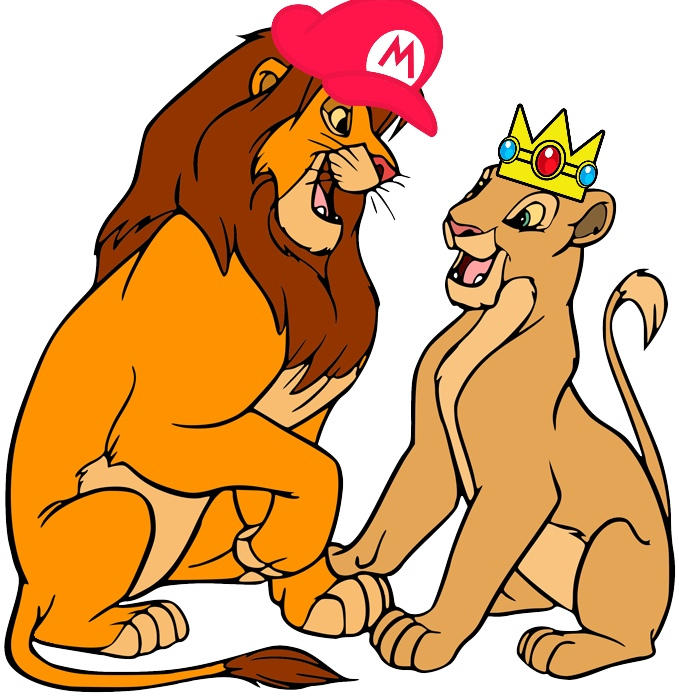 Simba As Mario Nala As Princesses Peach By Spikeomeo On DeviantArt simba-as-mario-nala-as-princesses-peach-by-spikeomeo-on-deviantart