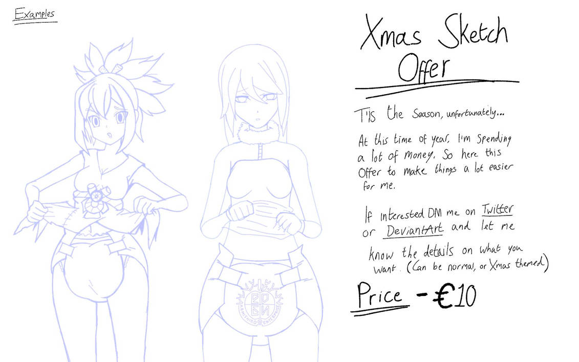 XMAS Sketch offer by SweetBabyKayano on DeviantArt XMAS Sketch offer by SweetBabyKayano on DeviantArt