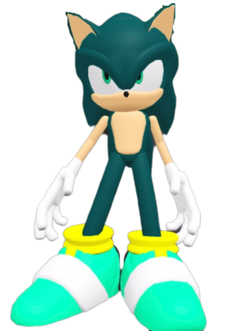 Sanic 3d Model By Tyedyeninja04 On Deviantart