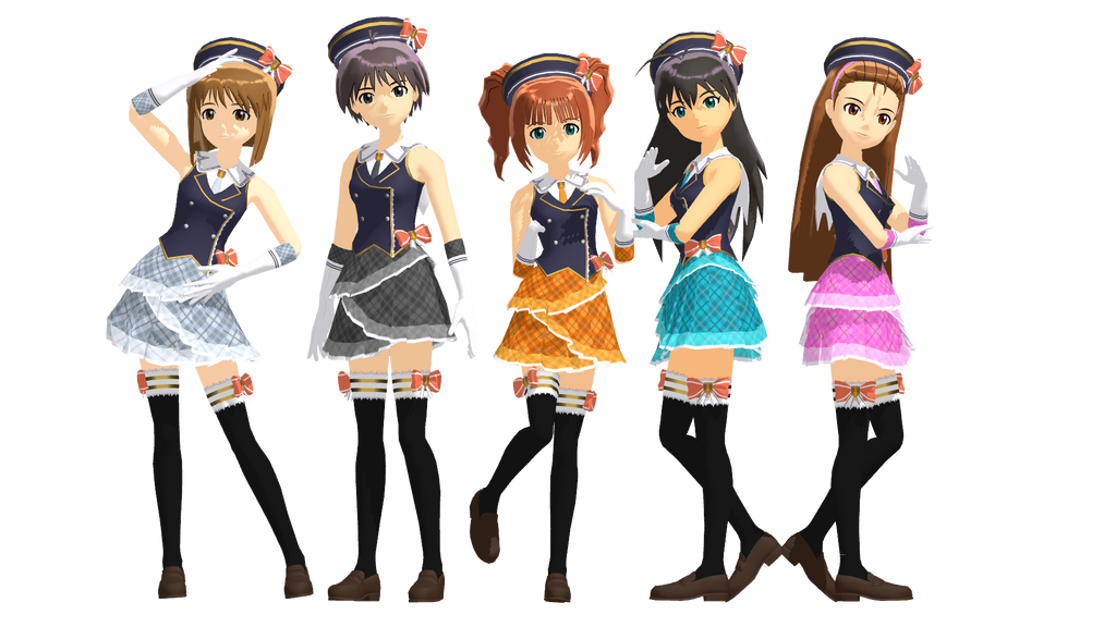 Mmd Idol Master Girls 2 By Celestcsilvari On Deviantart