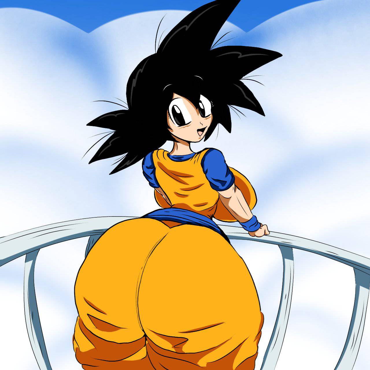 No Text But Female Goku By Giygal On Deviantart