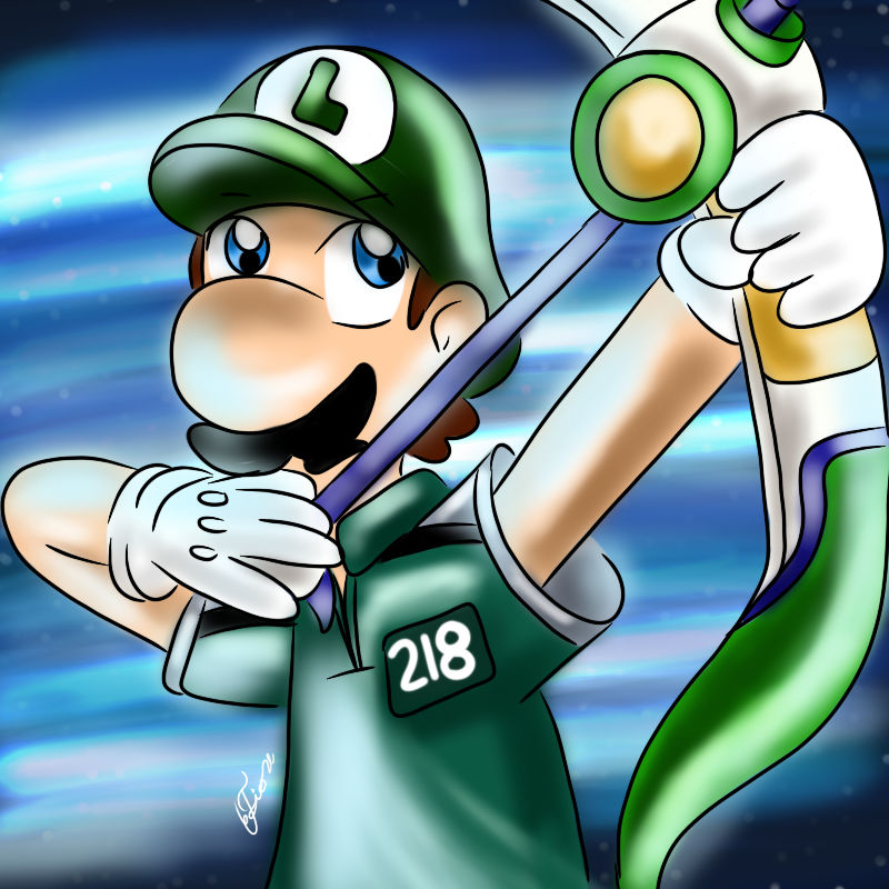 Luigi In The Squid Hunger Games By Fioreandresr On Deviantart