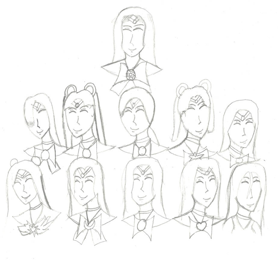 Sailor Scouts By Sailorsunphoenix On Deviantart