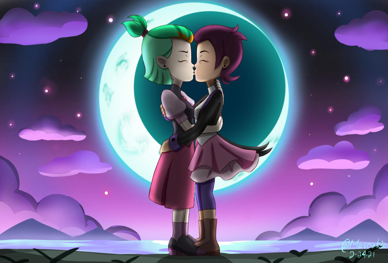 Lumity Kiss By Masnak30 On Deviantart