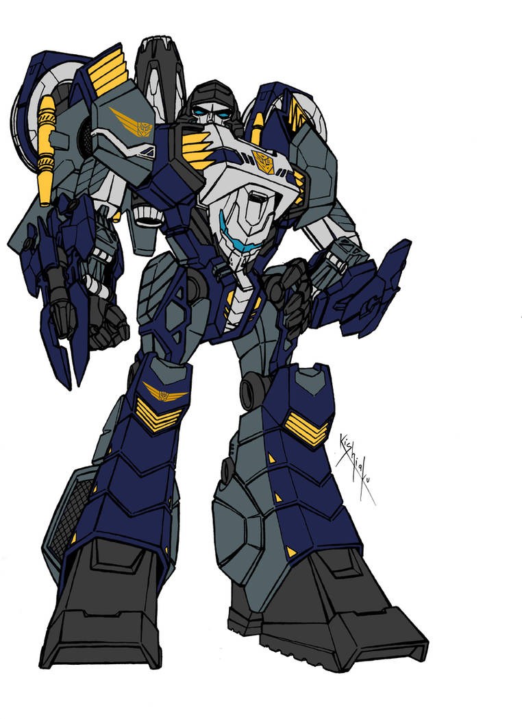 Major Megatron Robot Mode Colored By Kishiaku On Deviantart