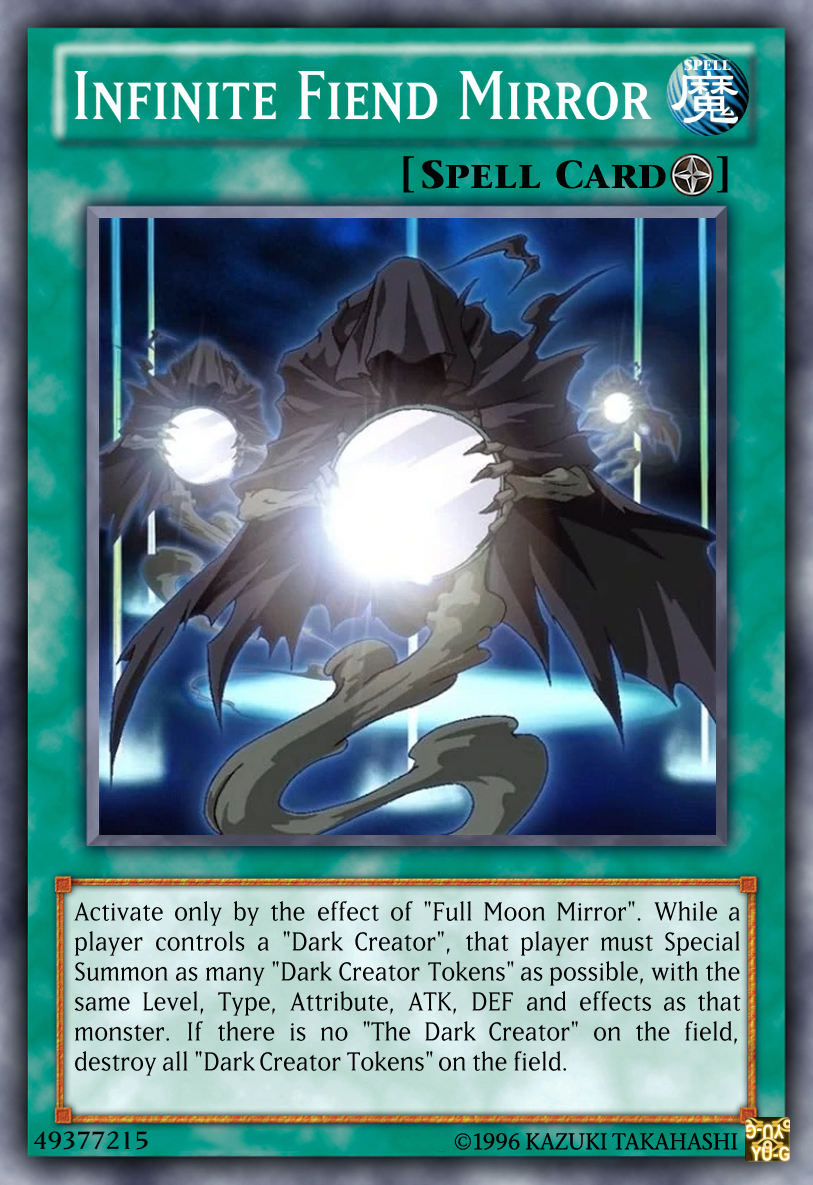 Infinite Fiend Mirror Yu-Gi-Oh! custom card by KaibaCorp-Expres on ... Infinite Fiend Mirror Yu-Gi-Oh! custom card by KaibaCorp-Expres on ...