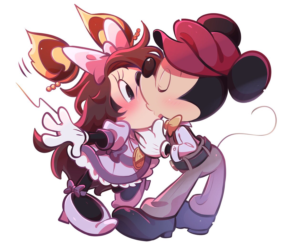 Commission Cliants Oc And Mickey By Hentaib2319 On Deviantart