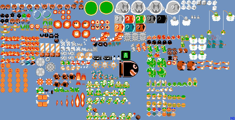 SMW Enemies in SMB by NoobGuy519 on DeviantArt SMW Enemies in SMB by NoobGuy519 on DeviantArt