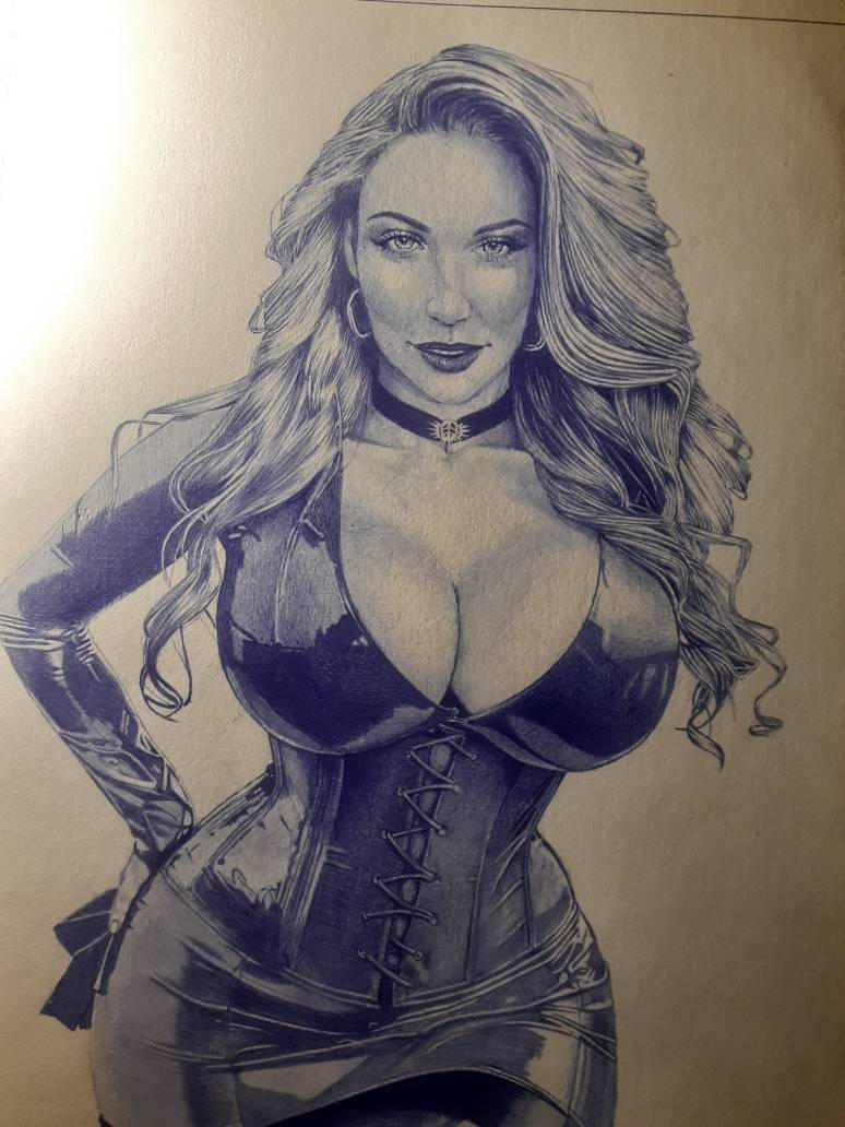 Bic Ballpoint Pen Drawing On Canson Mixed Media By Millerband70 On Deviantart