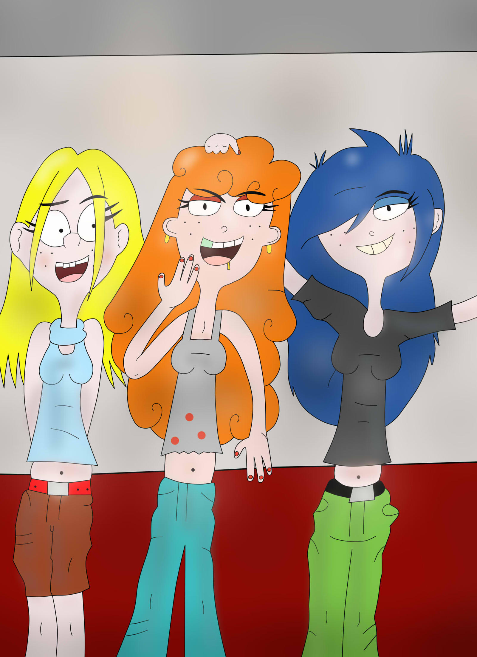 Ed Edd Eddy Highschool Kanker Sisters By Lord Benson On Deviantart