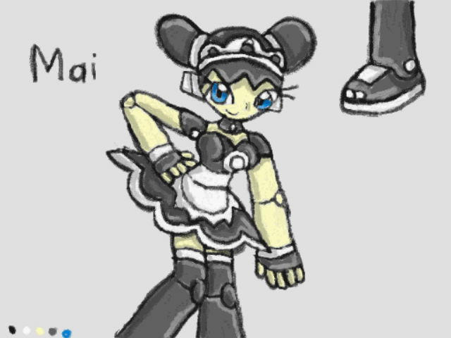 Mai The Robo Maid Reference Sheet By Surge 64 On Deviantart
