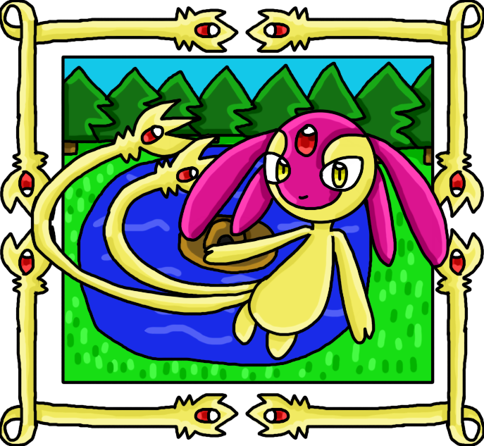 Shiny Mesprit By Surge 64 On Deviantart