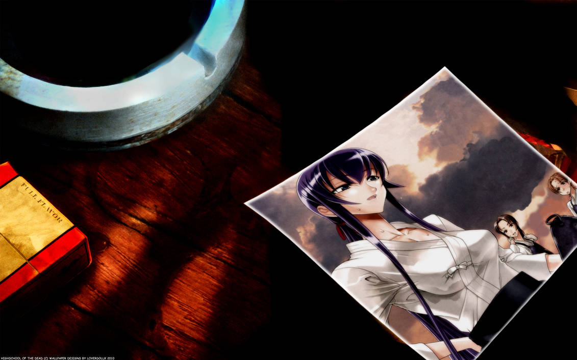 Past Revisited Saeko Busujima By Loverdollx On Deviantart