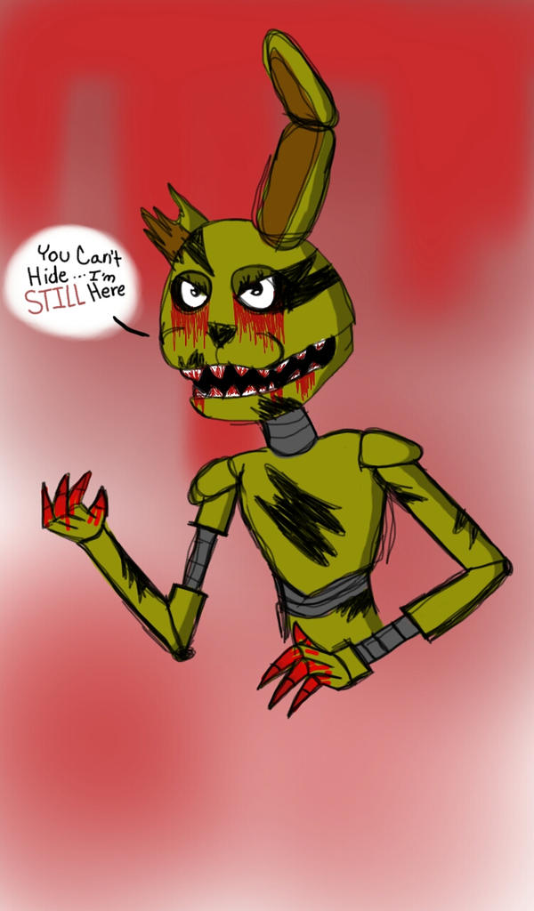 Springtrap As Plushtrap By Springtrapxplushtrap On Deviantart