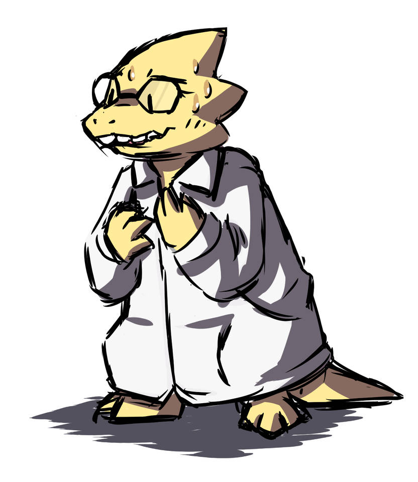 Alphys By Videobun On Deviantart