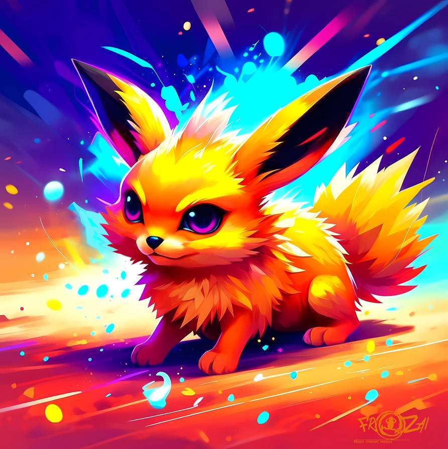 Eevee Art By Fr0zai On Deviantart