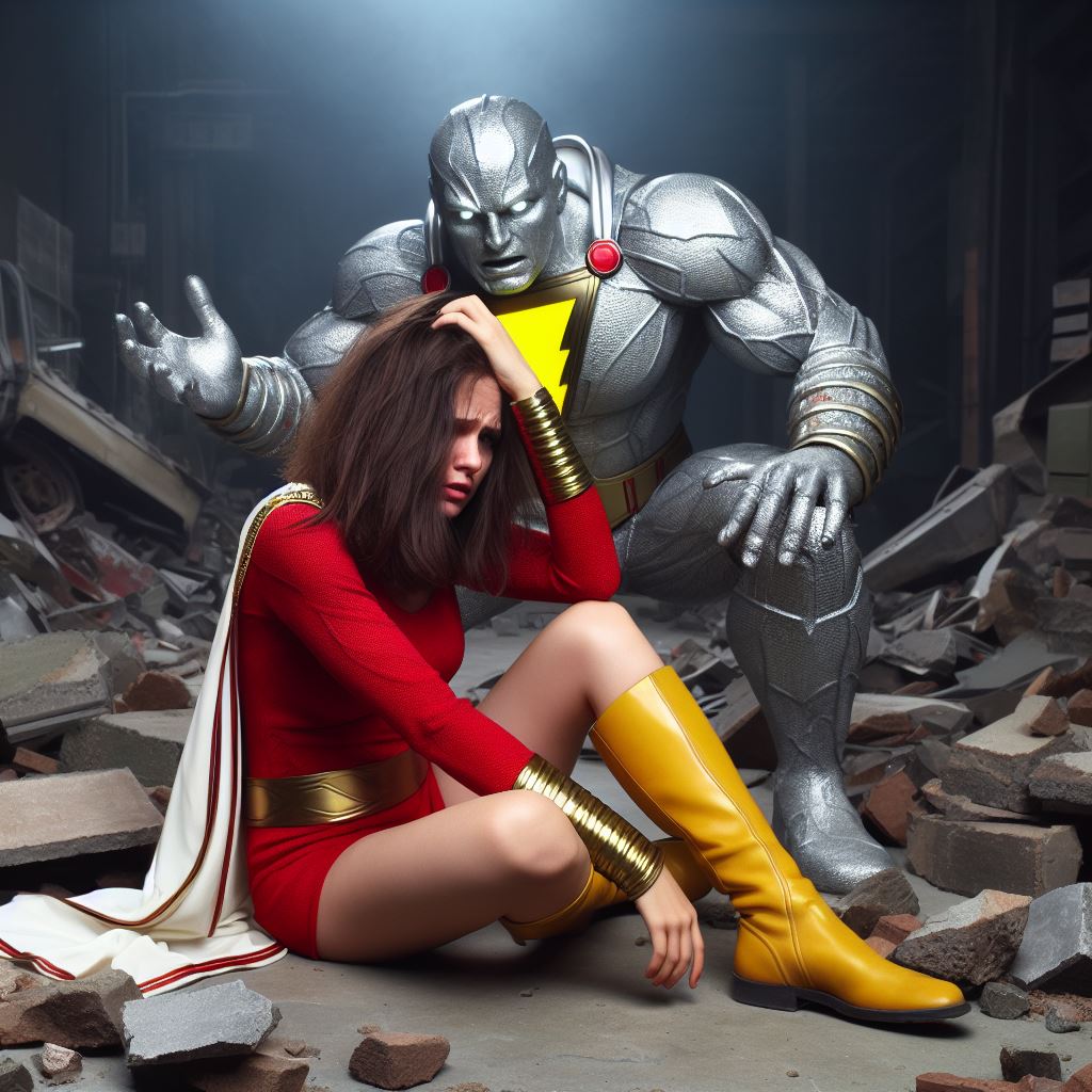 Mary Marvel vs Dr Sivana Robot Round 2 by Raub101 on DeviantArt Mary Marvel vs Dr Sivana Robot Round 2 by Raub101 on DeviantArt