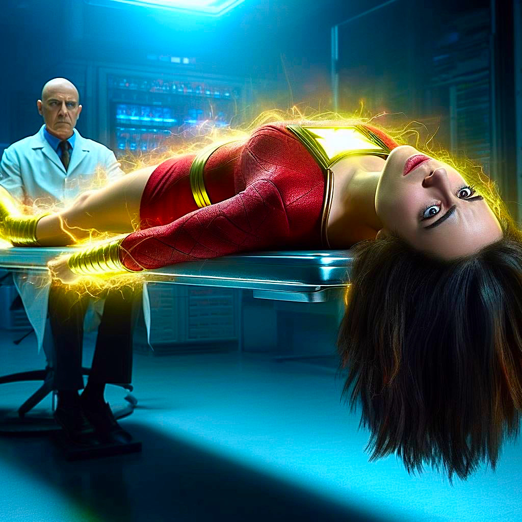 Mary Marvel in lab of Dr Sivana 1 by Raub101 on DeviantArt Mary Marvel in lab of Dr Sivana 1 by Raub101 on DeviantArt