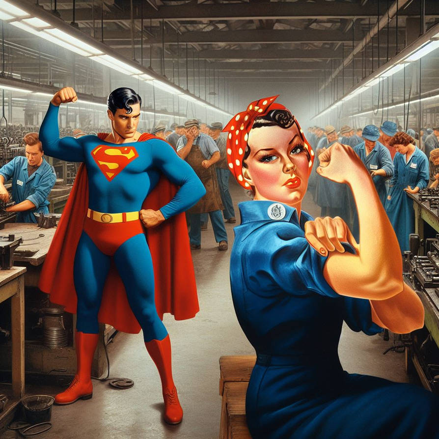 Rosie The Riveter Day 4 By Nega1 On Deviantart