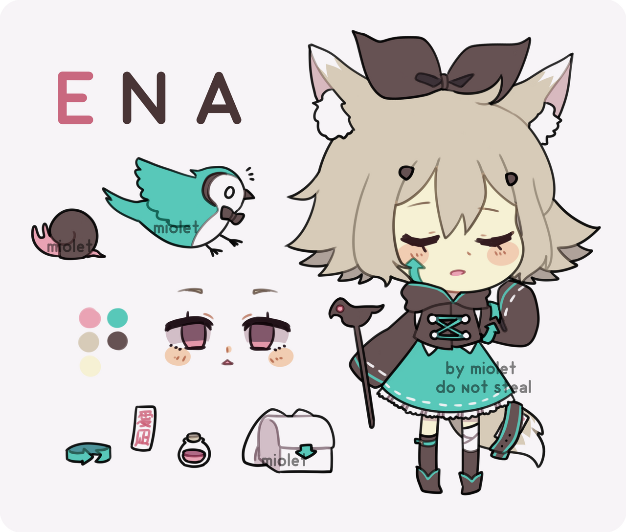 Oc Ena Ref By Hanacowo On Deviantart