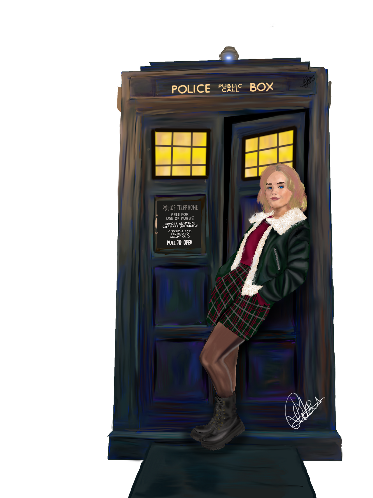 Ruby Sunday With The Tardis By Redgibson On Deviantart