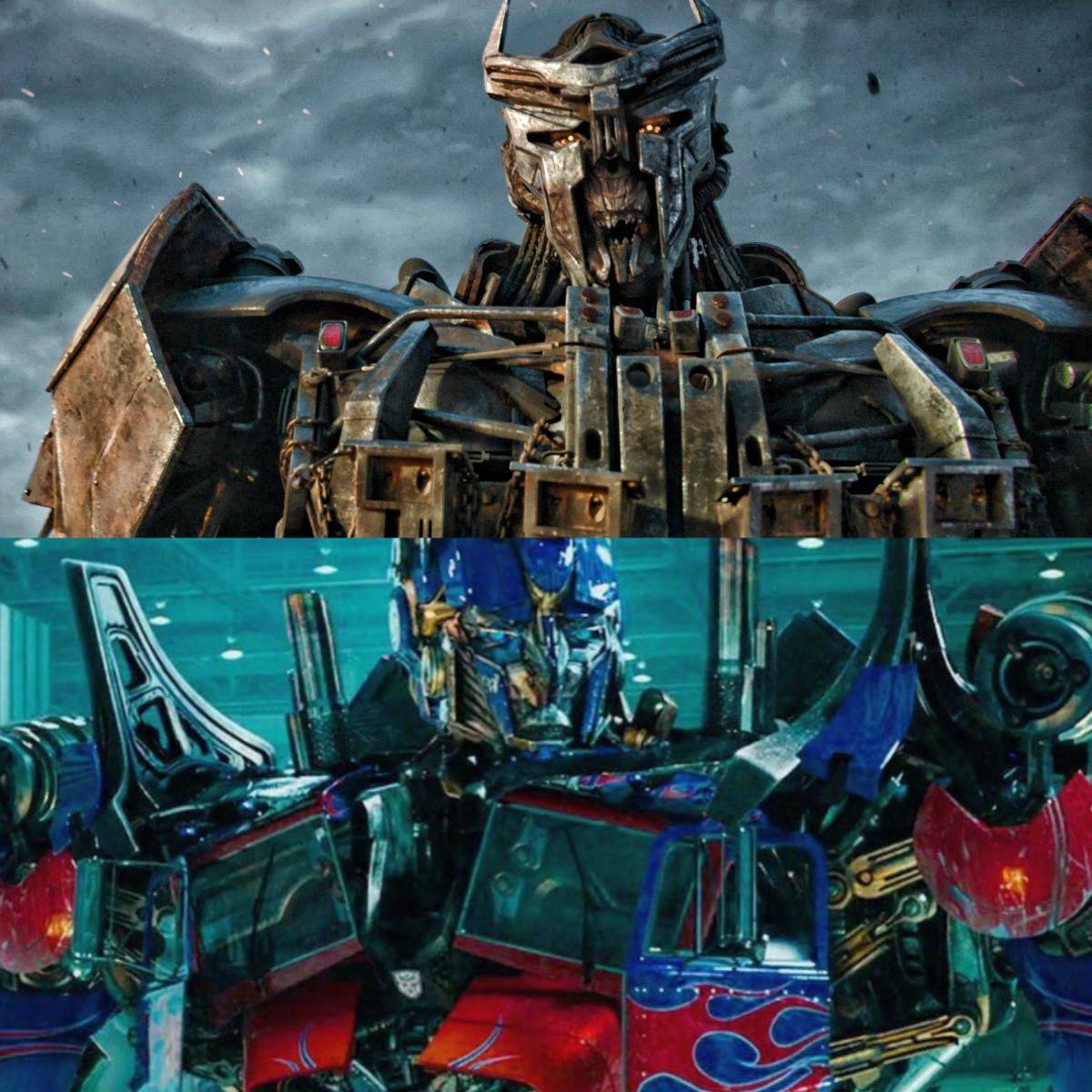 Optimus Prime (Bayverse) and Scourge (ROTB) by superprime635472 on ... Optimus Prime (Bayverse) and Scourge (ROTB) by superprime635472 on ...