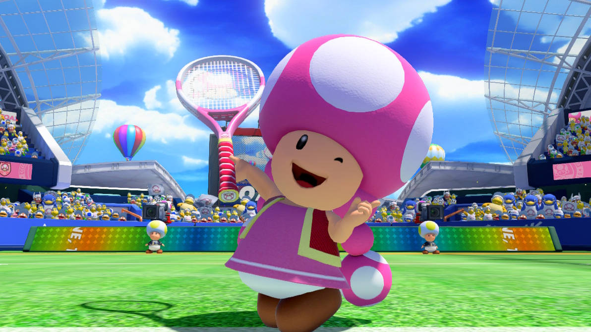 Mario Tennis Aces Toadette By Tara012 On Deviantart