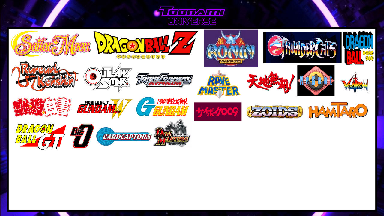 My Own Toonami Universe By Tara012 On Deviantart