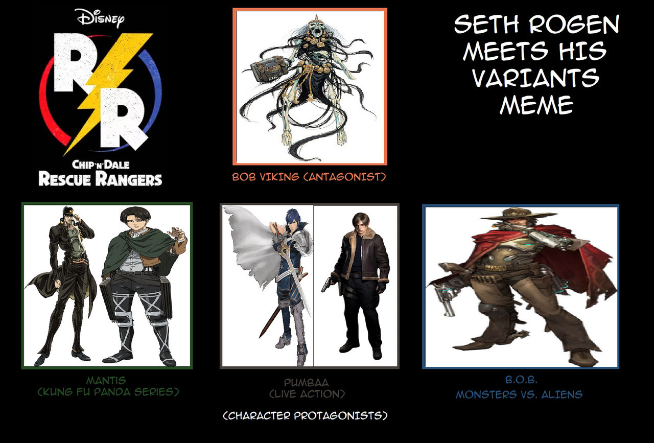 Matthew Mercer Meets His Variants By Tara012 On Deviantart
