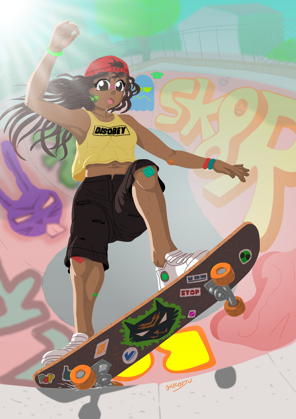 Sk8tr By Osukaruart On Deviantart