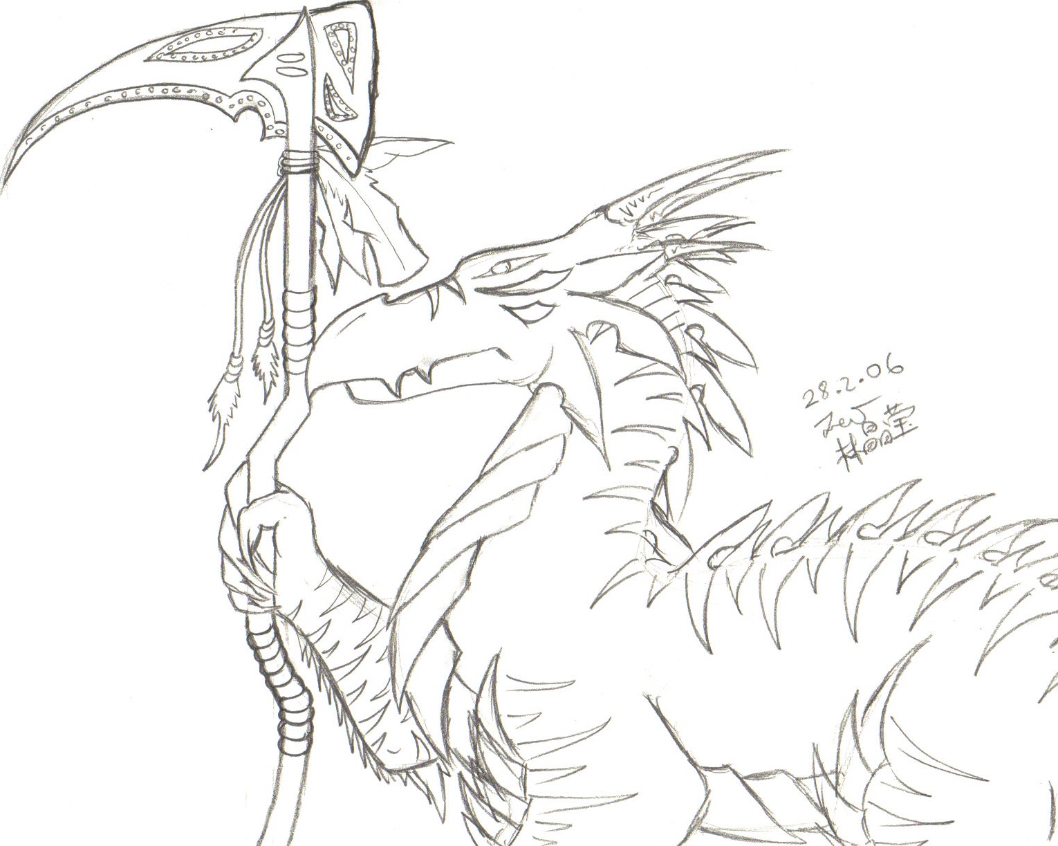 Kaizen-Dragon-form by Hideyo-Wolf-Demon on DeviantArt