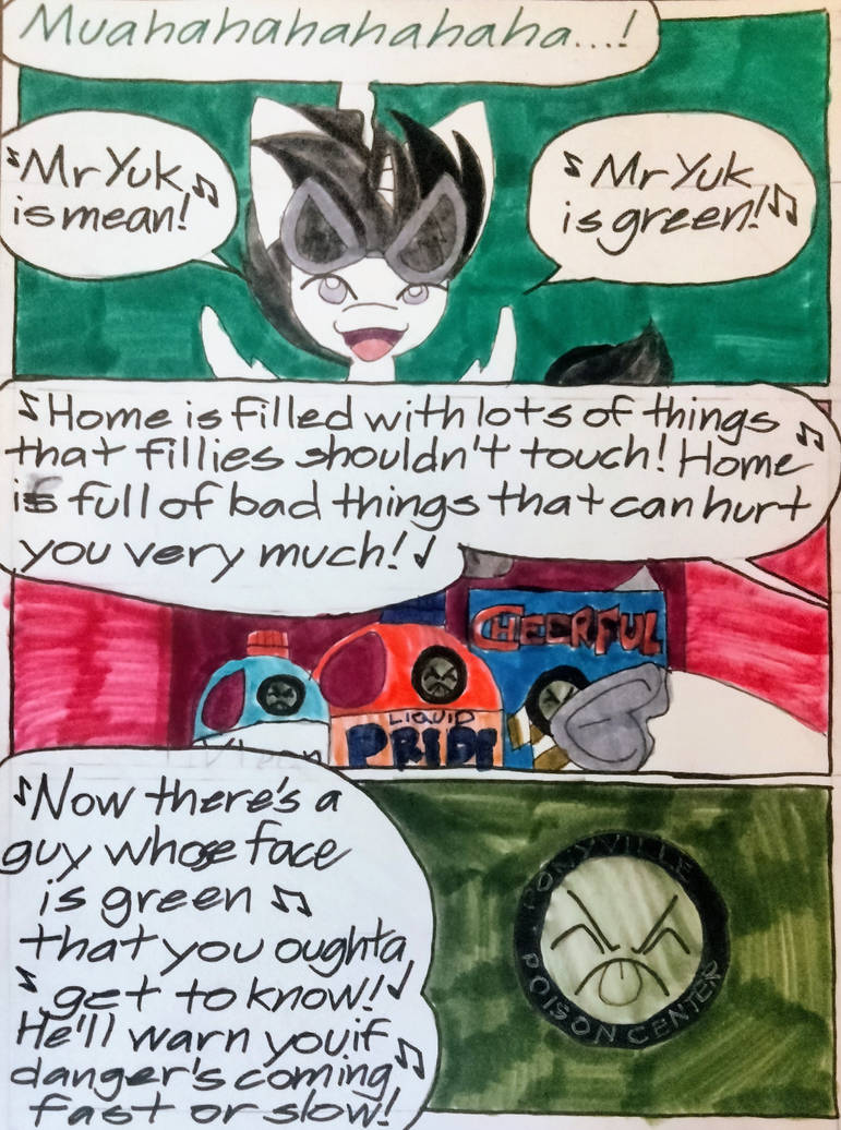 Mr Yuk Page 1 By Crowe1978 On Deviantart