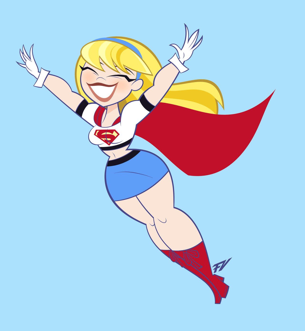 Stas Supergirldcshg By Frederick Art On Deviantart