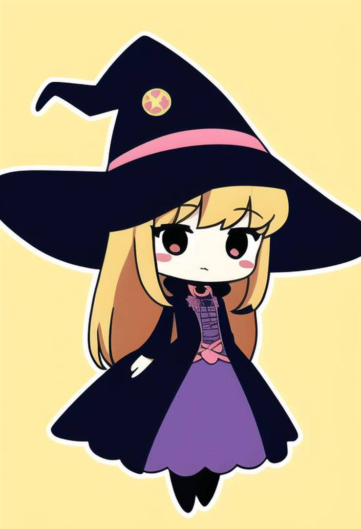 Halloween Chibi Witch 003 By Aianiarthobbyist On Deviantart