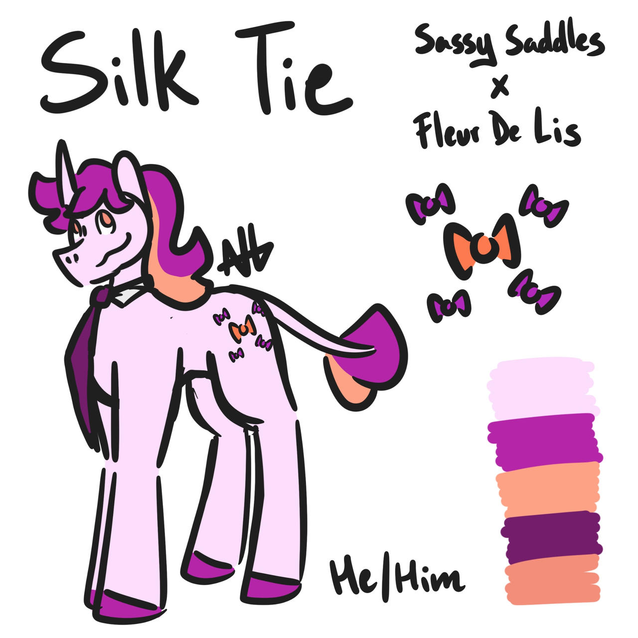 Mlp Crv Silk Tie By Justdontfall On Deviantart