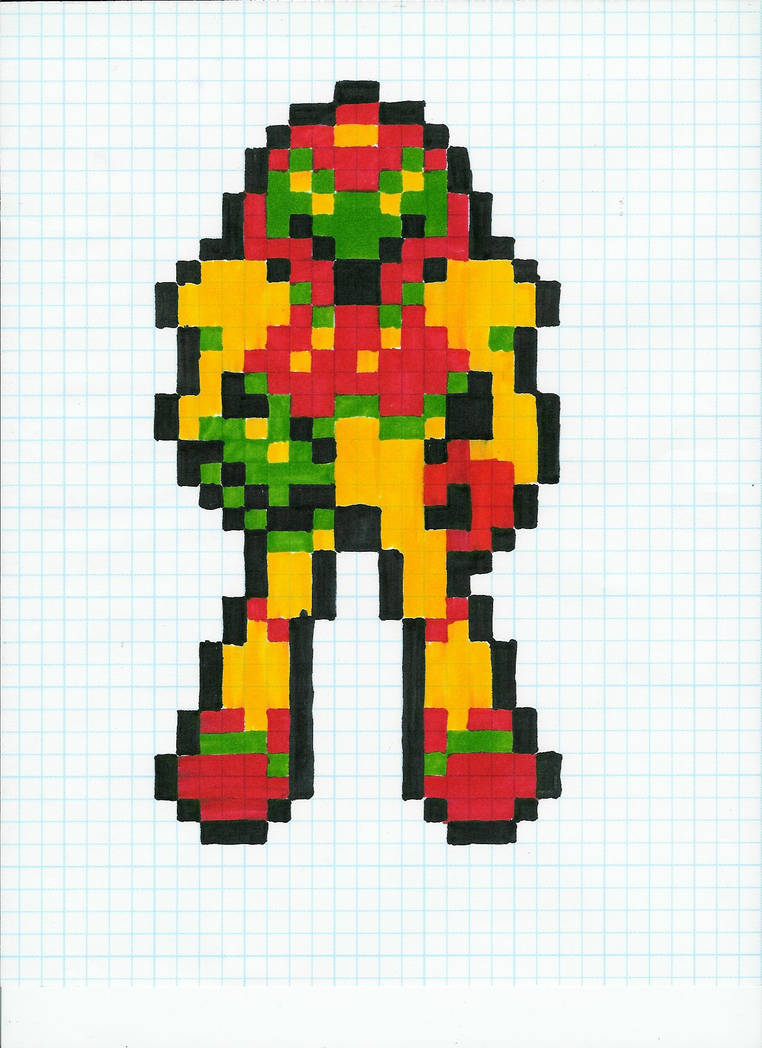 8-bit Samus by Minimus-Ultima on DeviantArt