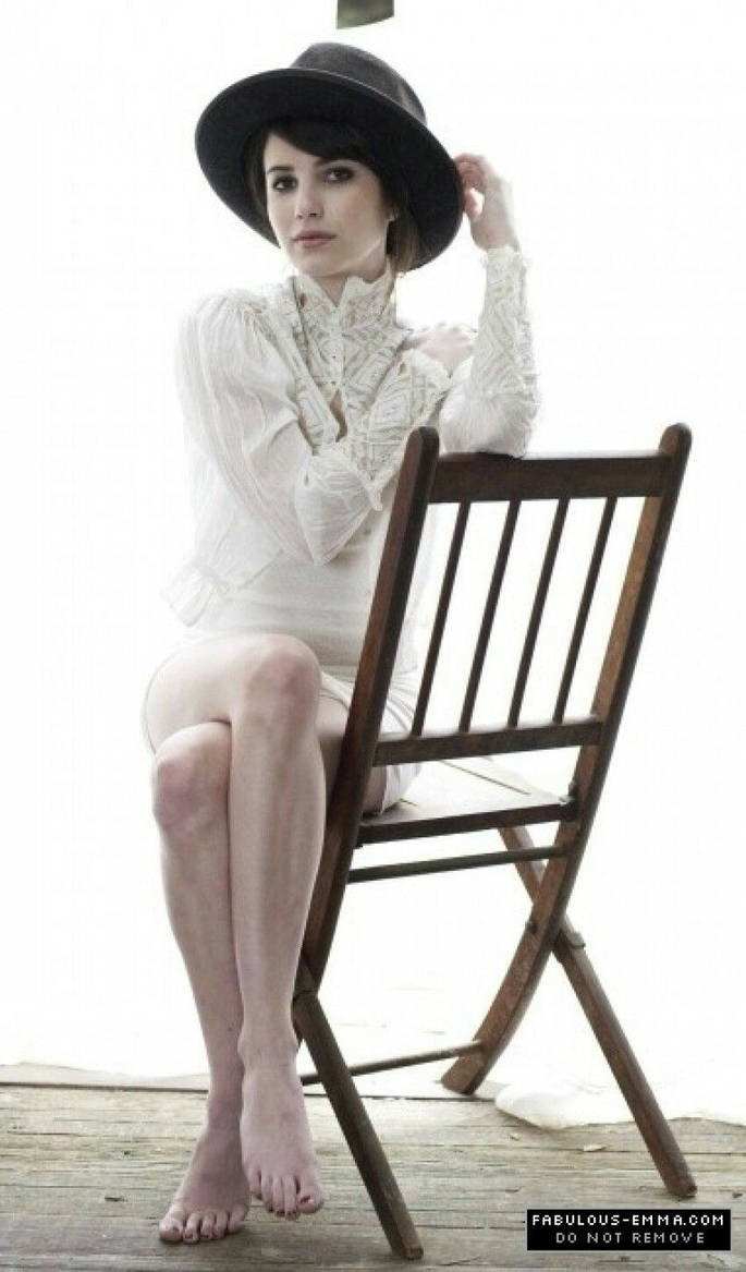 Goddess Emma Roberts Barefoot By Goddessgg On Deviantart