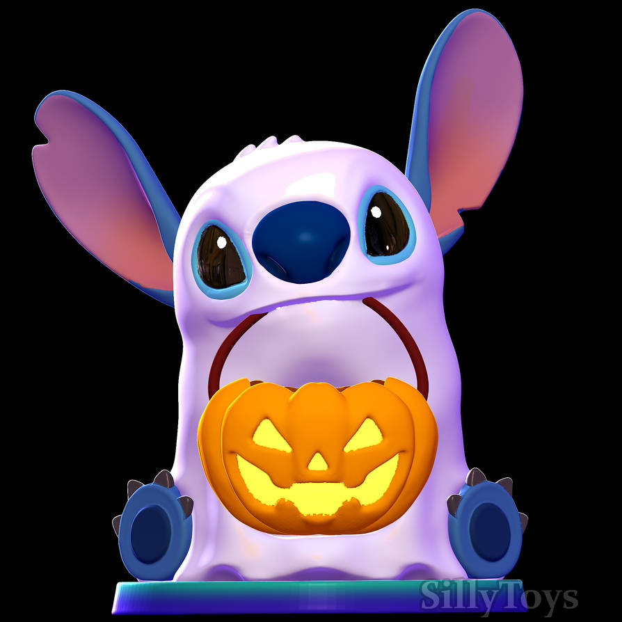 Stitch Halloween Lilo And Stitch 3d Print Model By Sillytoys On