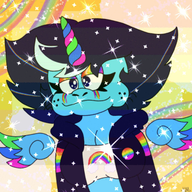 Rainbow Binsh By Unicornyan25 On Deviantart