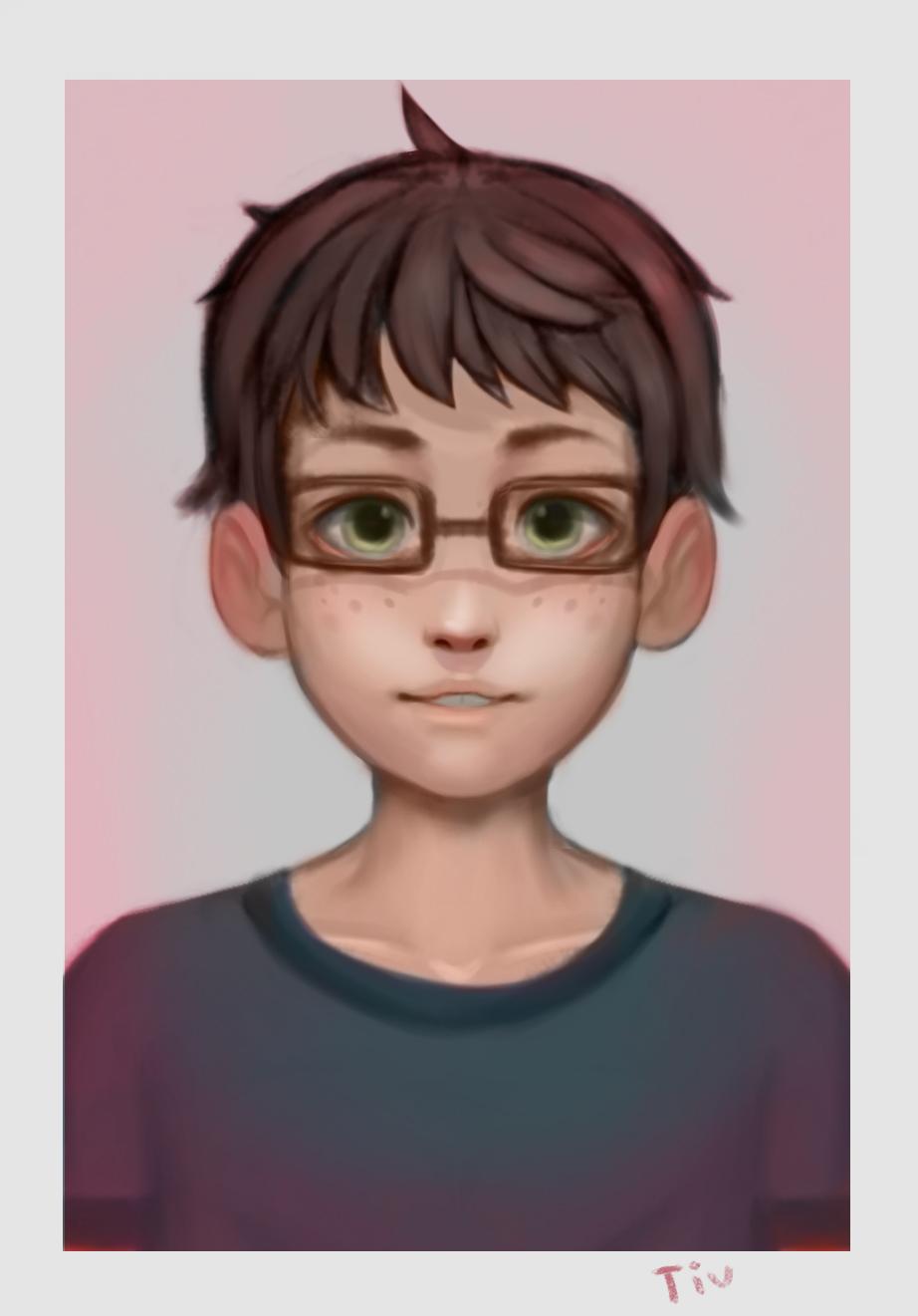 Cute Nerd By Tivirin On Deviantart